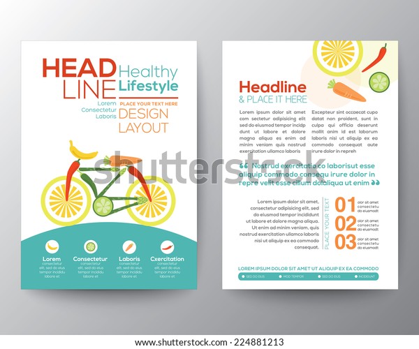 Brochure Flyer Design Vector Template Layout Stock Vector (Royalty Free ...