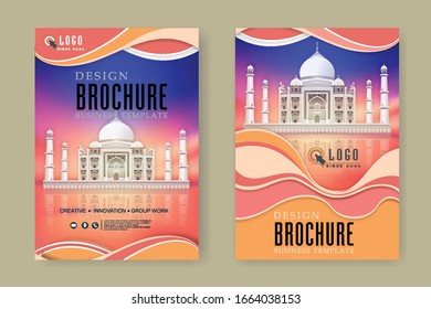 269 Taj mahal brochure Images, Stock Photos & Vectors | Shutterstock
