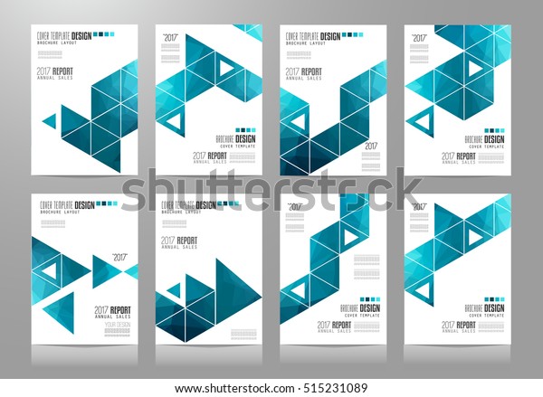 Brochure Template Flyer Design Depliant Cover Stock Vector (Royalty ...