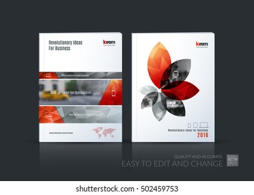 Brochure Template Layout Collection Cover Design: vector de stock ...