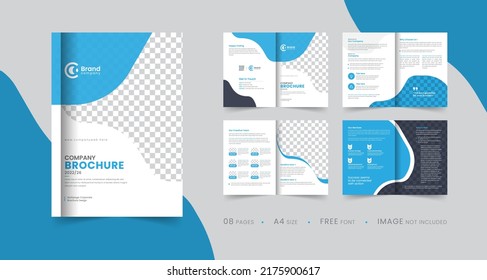 Brochure Template Multipage Layout Design Modern Stock Vector (Royalty ...