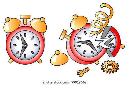 1,151 Smashed clock Images, Stock Photos & Vectors | Shutterstock