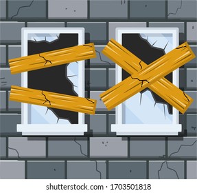 255 Broken wooden doors vector Stock Vectors, Images & Vector Art ...