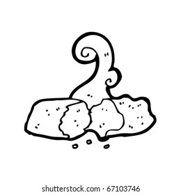 Broken Bread Cartoon Stock Vector (Royalty Free) 67103746 | Shutterstock