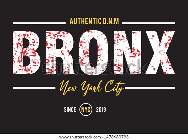 Vector de stock (libre de regalías) sobre Bronx New York City ...