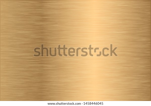 Bronze Foil Scratched Chrome Metallic Texture Stock Vector (Royalty ...