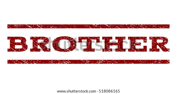 Brother Watermark Stamp Text Caption Between Stock Vector (Royalty Free ...