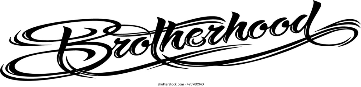 Brotherhood Vector Illustration Stock Vector (Royalty Free) 493980340 ...