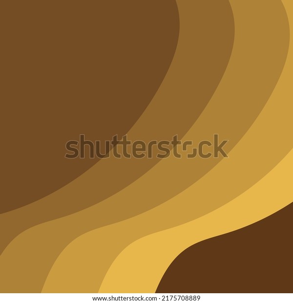 Brown Color Blend Background Wave Wallpaper Stock Vector (Royalty Free ...