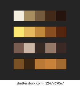 391 Names For Brown Colour Shades Images, Stock Photos & Vectors ...