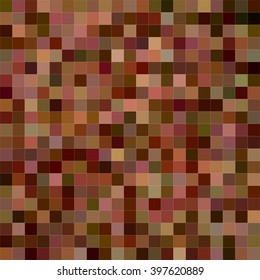 Brown Color Square Mosaic Vector Background Stock Vector (Royalty Free ...