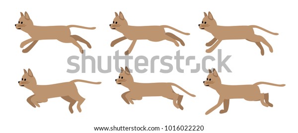 Brown Funny Cat Sprites Games: เวกเตอร์สต็อก (ปลอดค่าลิขสิทธิ์ ...