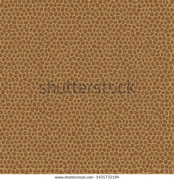 Brown Leather Texture Seamless Pattern Stock Vector (Royalty Free ...