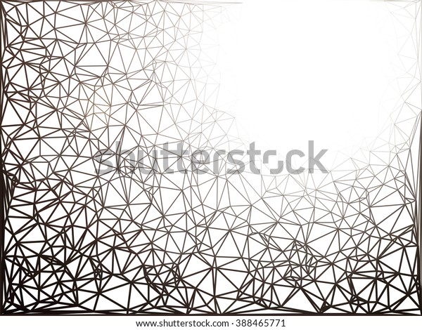 Brown Light Line Low Poly Pattern Stock Vector (Royalty Free) 388465771 ...