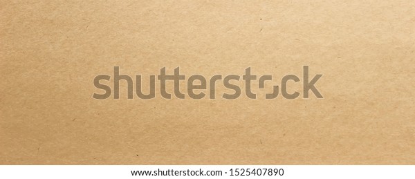 Brown Paper Craft Canvas Long Background Stock Vector (Royalty Free ...