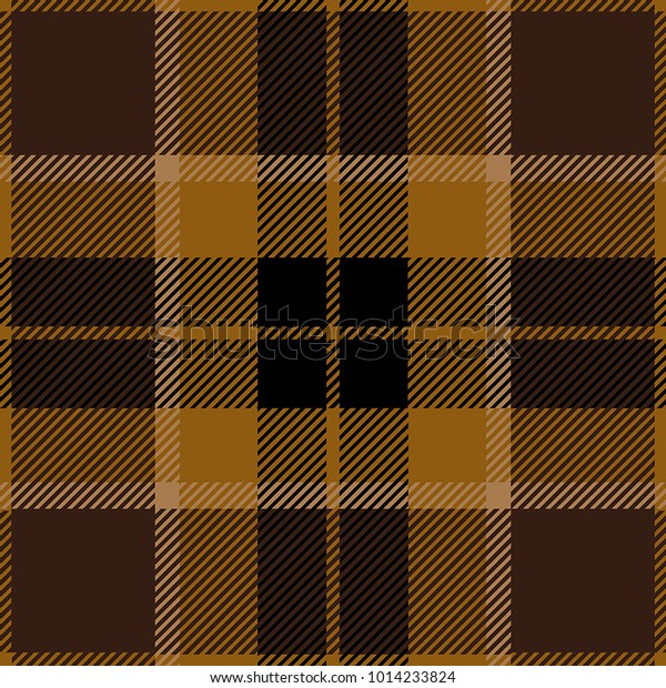 Brown Tartan Plaid Scottish Pattern Stock Vector (Royalty Free) 1014233824