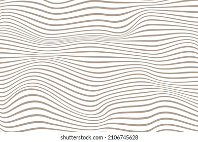 Brown White Abstract Wave Moving Background Stock Vector (Royalty Free ...