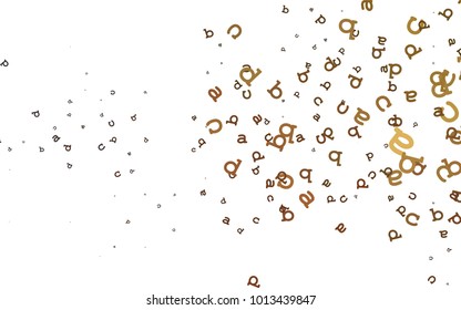 Browns Black Vector Background Signs Alphabet Stock Vector (Royalty ...