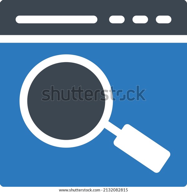 Browser Vector Illustration Isolated On Transparent Stock Vector ...