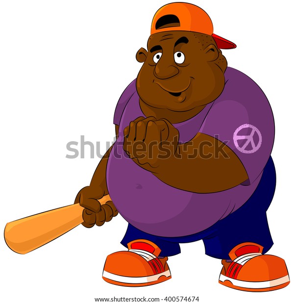 Bruiser Bully Felon Baseball Bat Stock Vector (Royalty Free) 400574674 ...