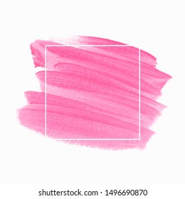 「Brush Paint Abstract Shape Background Design」のベクター画像素材（ロイヤリティフリー ...