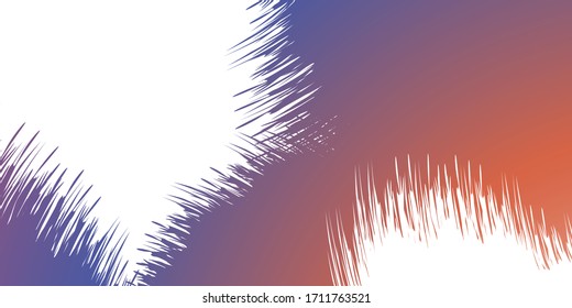Brush Strokes Colored Scuffed Background Stock Vector (Royalty Free ...