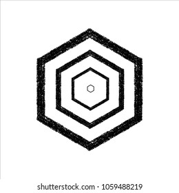 Brush Trapesium Vector Black Color Stock Vector (Royalty Free ...