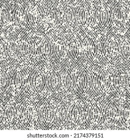 Brushed Ink Textured Striped Wavy Pattern Stock Vector (Royalty Free ...