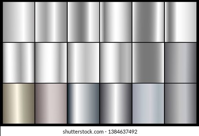 Brushed Metal Silver Texture Vector Icon Stock Vector (Royalty Free ...