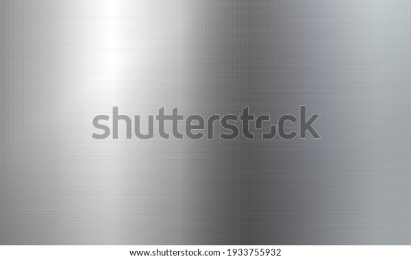 Brushed Metal Texture Realistic Silver Steel Stock Vector (Royalty Free ...