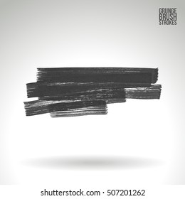 Brushstroke Texture Vector Design Stock Vector (Royalty Free) 507201262 ...
