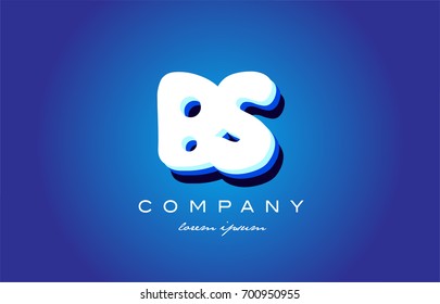 Bs B S Letter Logo Combination Stock Vector (Royalty Free) 700950955