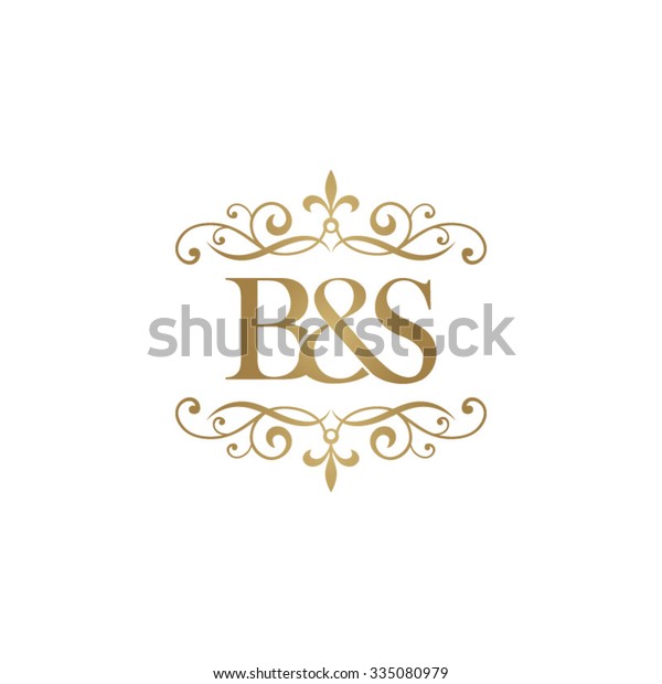 Bs Initial Logo Ornament Ampersand Monogram Stock Vector (Royalty Free ...