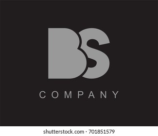 Bs Logo Letter Design Vector Stock Vector (Royalty Free) 701851579 ...