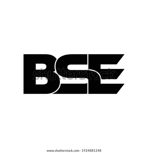 Bse Letter Monogram Logo Design Vector Stock Vector (Royalty Free ...