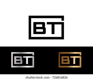 Bt Box Logo Letter Design Vector Stock Vector (Royalty Free) 726816826 ...