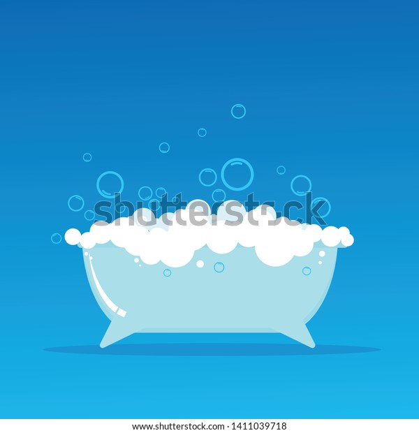 Bubble Bath Icon Clipart Image Vector Stock Vector (Royalty Free ...