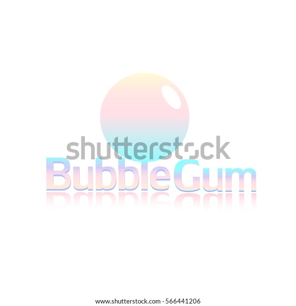 Bubble Gum Logo Stock Vector (Royalty Free) 566441206 | Shutterstock
