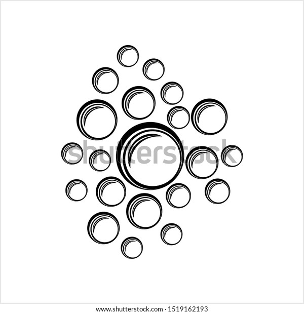Bubble Icon Water Bubble Icon Vector Stock Vector (Royalty Free ...