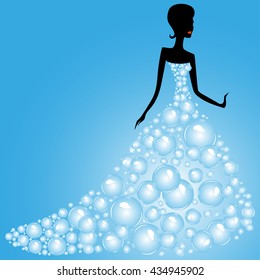 Bubble Woman Stock Vector (Royalty Free) 434945902 | Shutterstock