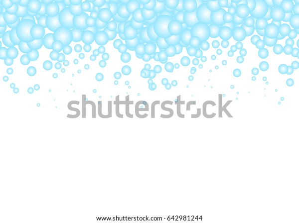 Bubbles Design Vector Illustration Water Background Stock Vector ...