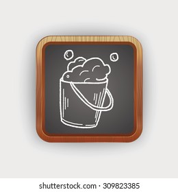 Bucket Doodle Stock Vector (Royalty Free) 309823385 | Shutterstock