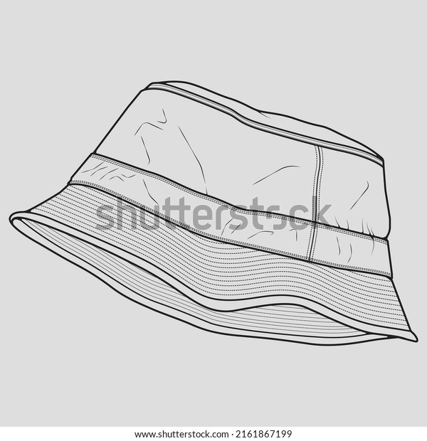image vectorielle de dessin avec chapeau : image vectorielle de stock ...