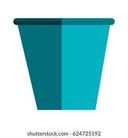 Bucket Tool Isolated Icon Stock Vector (Royalty Free) 624725192 ...