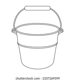 4,004 Outline pail Images, Stock Photos & Vectors | Shutterstock