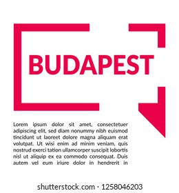 338 Welcome to budapest Images, Stock Photos & Vectors | Shutterstock