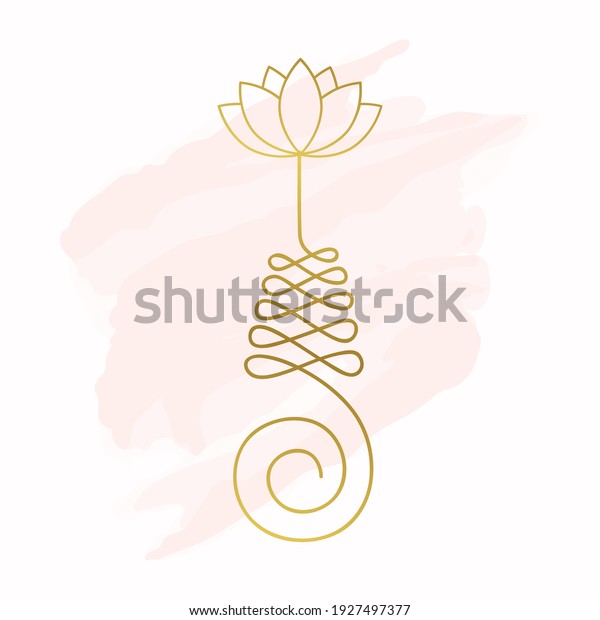 Buddhist Symbol Life Path Stock Vector (Royalty Free) 1927497377 ...