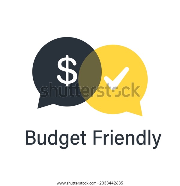 Budget Friendly Icon Clipart Image Isolated Stock Vector (Royalty Free ...
