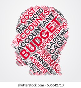 Summer Word Cloud Head Typography: vector de stock (libre de regalías ...