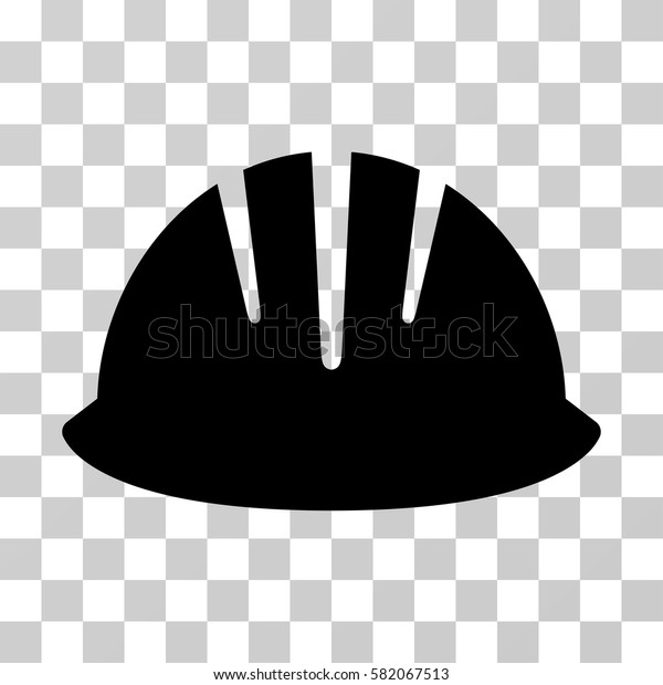 Builder Helmet Vector Pictograph Illustration Style Stock Vector ...